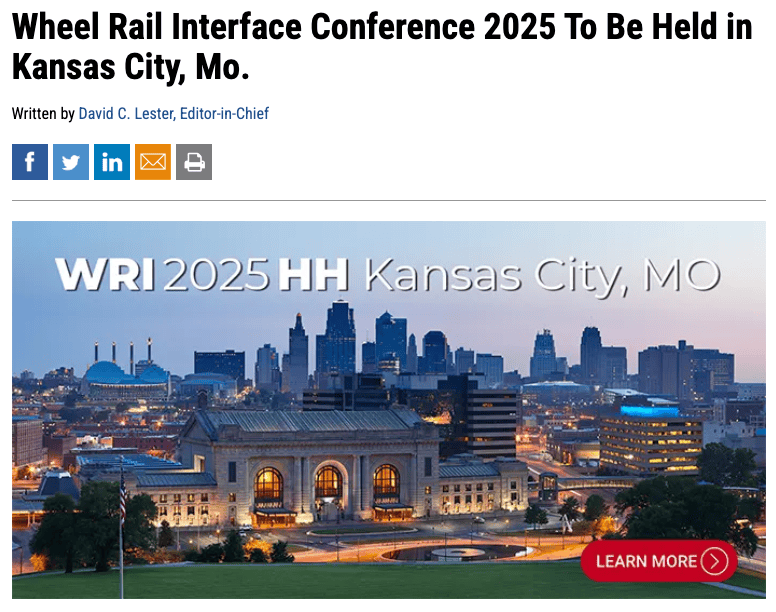 WRI 2025 HH | WRI Heavy Haul Conference - Kansas City, MO || Home